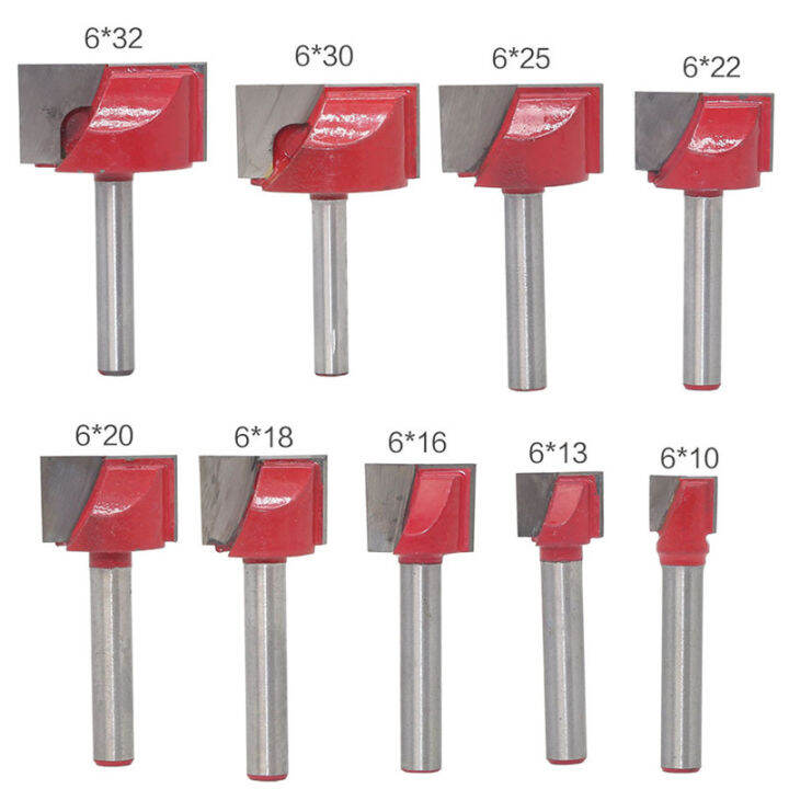 1 PC 6mm Shank 10/13/16/18/20/22/25/30/32 มม.ด้านล่างทำความสะอาด Router ...