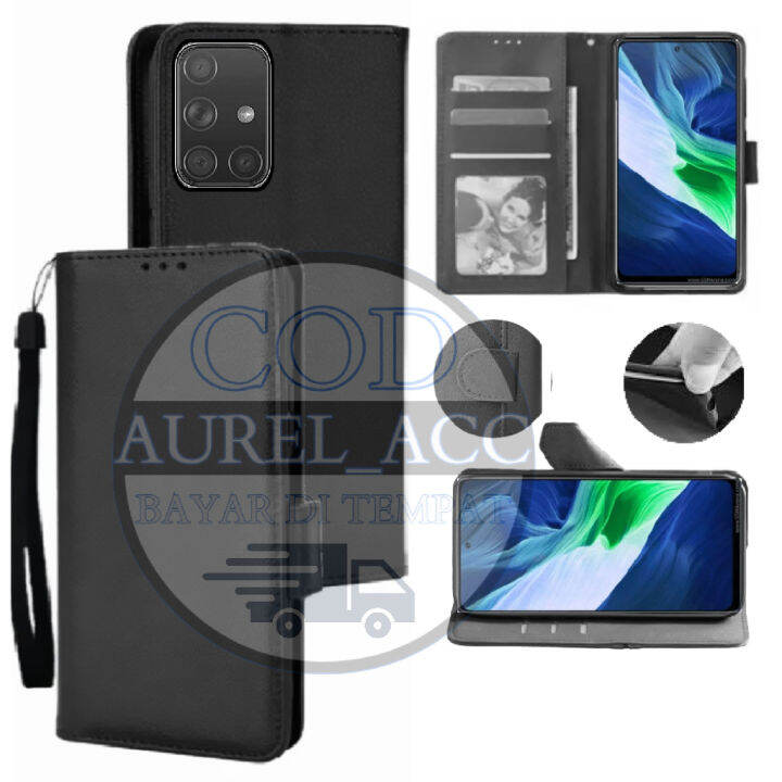 CASE DOMPET COCOK UNTUK HP SAMSUNG M51 HARDCASE PREMIUM FLIP WALLET ...