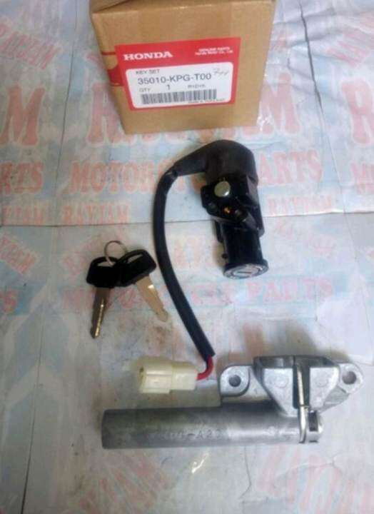Ignition Switch Set / Key Set XRM 125 / RS 125 Genuine 35010-KPG-T00 ...