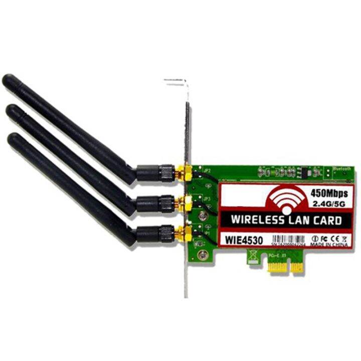 PCI-E WiFi Network Card 450Mbps 2.4G&5G Dual Band Network Card WIE4530 ...