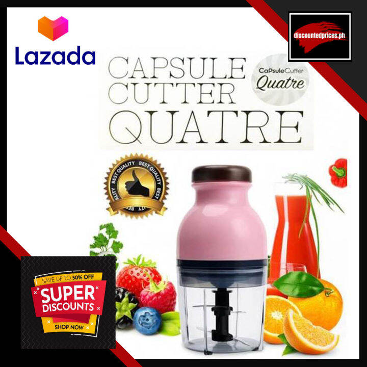 NEW Multipurpose Capsule Blender Cutter Quatre Unique Blender System ...