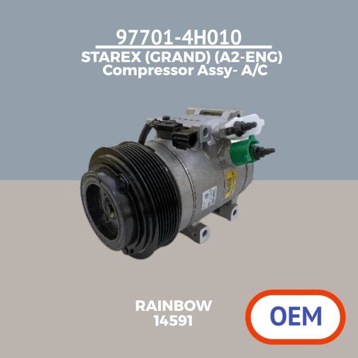 977014H010 Compressor Assy A/C for HYUNDAI Starex (Grand) (A2-ENG) [OEM ...