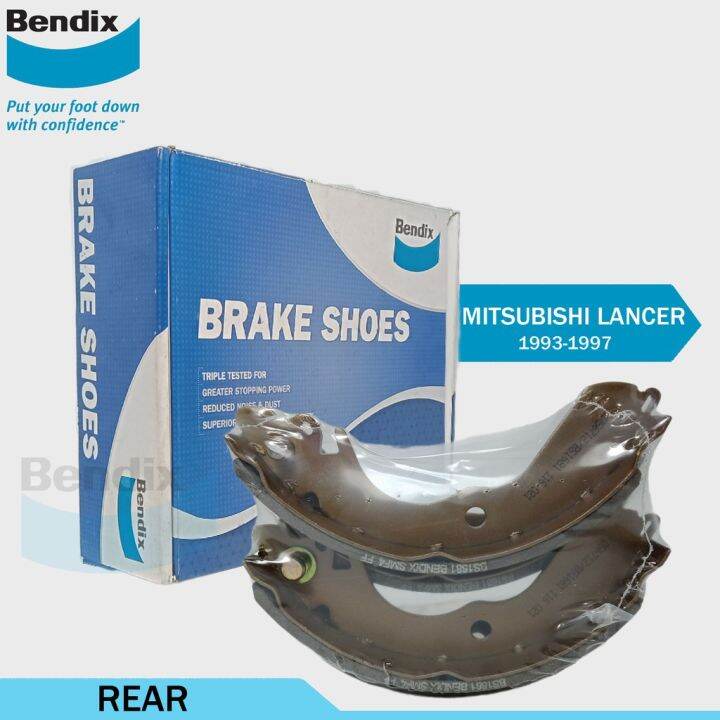 Bendix Brake Shoe For Mitsubishi Lancer (Rear) 1993-1999 | Lazada PH