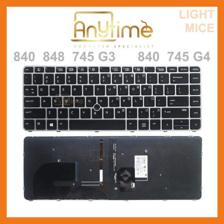 HP Elitebook 840 G3 840 G4 848 G3 745 G3 745 G4 KEYBOARD LIGHT ...