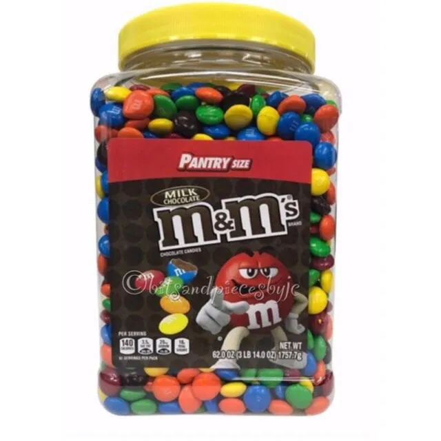 M&M's Milk Chocolate Jar Pantry Size 62oz | Lazada PH