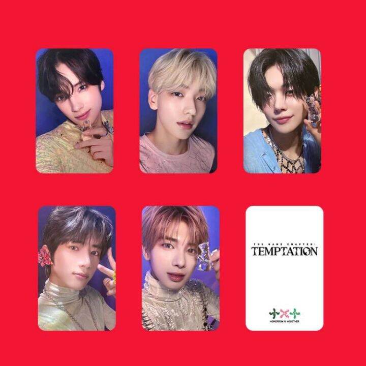 TXT Album TEMPTATION PhotoCards Tomorrow X Together Yeonju Soobin ...
