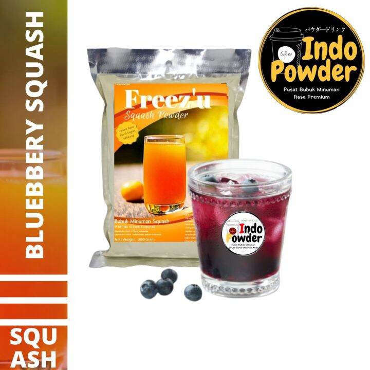 SQUASH Bubuk Minuman BLUEBERRY 1Kg - Bubuk BLUEBERRY 1Kg - BLUEBERRY ...