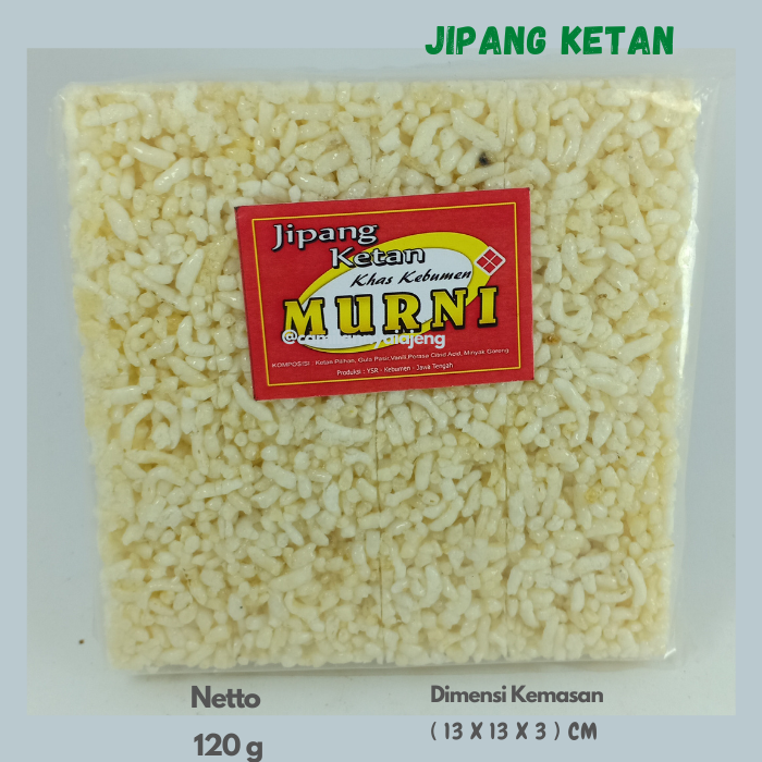 Tengteng Jipang Ketan Manis Murni Jajanan Tradisional Asli Khas Kebumen ...