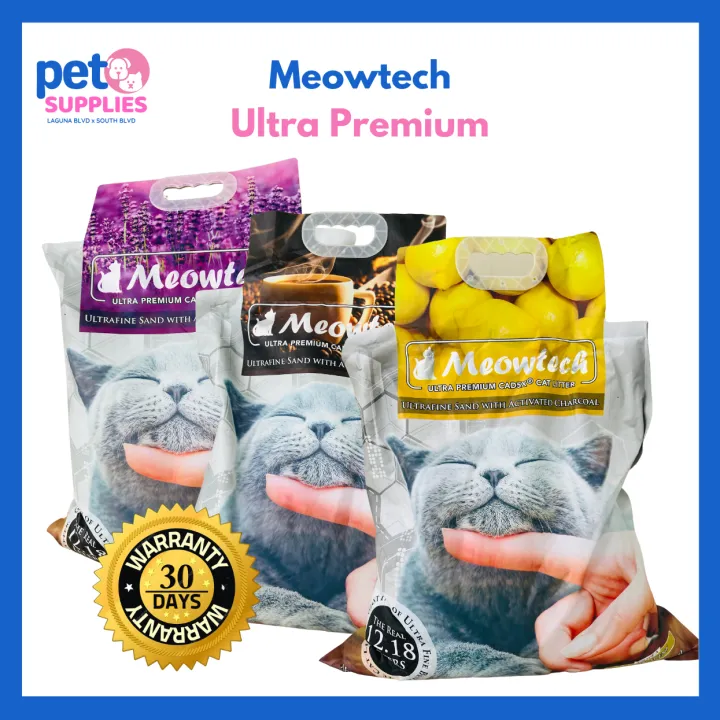 MEOWTECH ULTRA PREMIUM CAT LITTER SAND 12.18L | Authorized dealer with ...