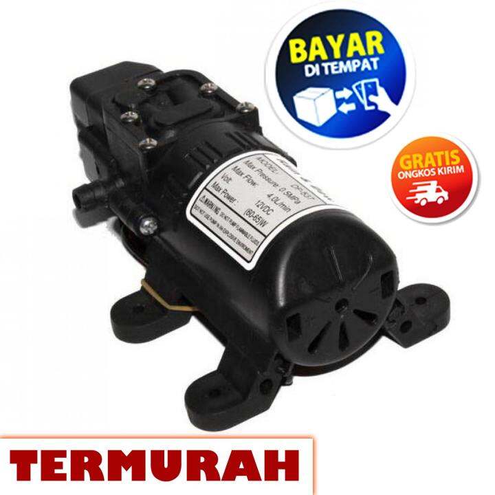 Pressure - POMPA AIR ELEKTRIK 12V High Pressure 12 V Untuk Cuci Sepeda ...