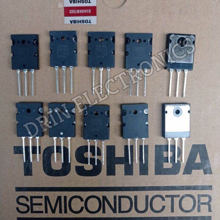 PER PIECE 2SC5200 / 2SA1943 TOSHIBA JAPAN ORIGINAL C5200 A1943 TRANSISTOR | Lazada PH