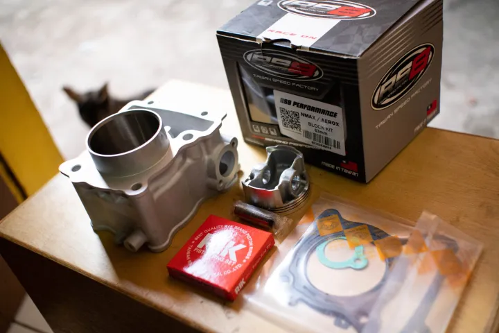 RS8 block 63mm chromebore for NMAX/AEROX | Lazada PH