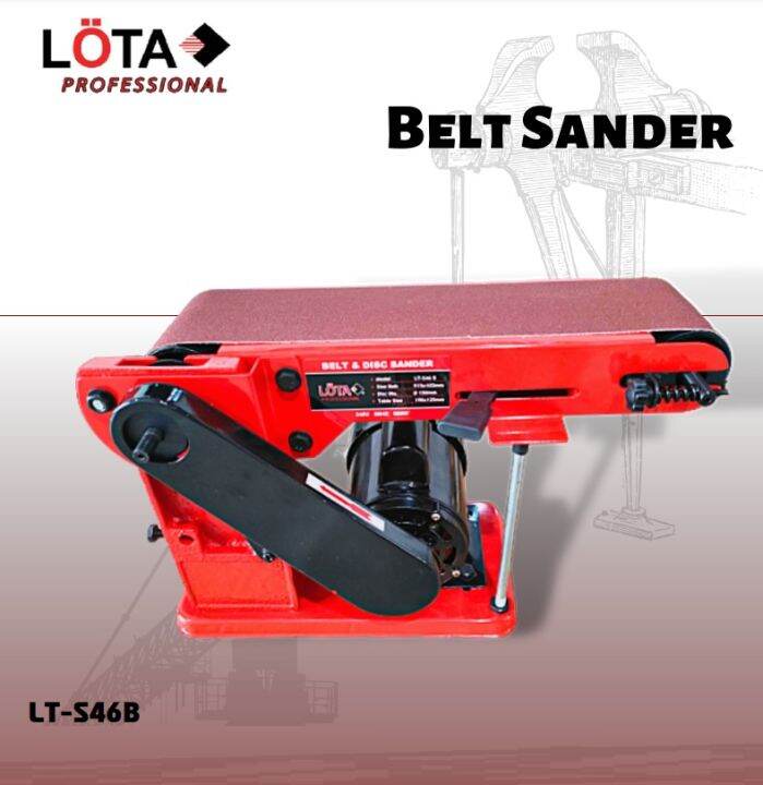 Lota LT-S46B (4 x 6-inch) Belt & Disc Combo Sander Machine | Lazada