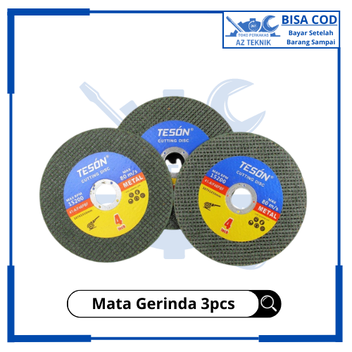 Mata Gurinda Potong Besi 4 inch Batu Potong Besi Gerinda 4Inch 1mm WD ...
