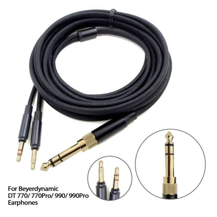 Headphones Cable for Beyer T1 2nd/3rd Earphones Cable Extension Cord ...
