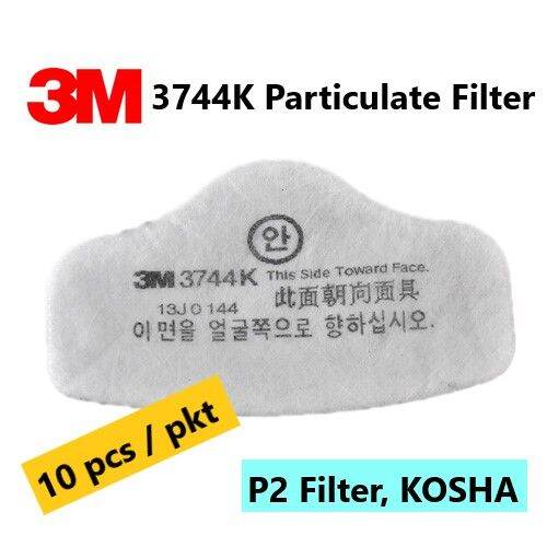 3M 3744 K P2 Particulate Filter for 3700 Filter Holder and 3200 ...