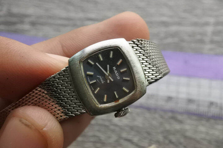 นาฬิกา Vintage มือสองญี่ปุ่น RA DO JADE SWISS MADE ระบบ ไขลาน ผู้หญิง ...