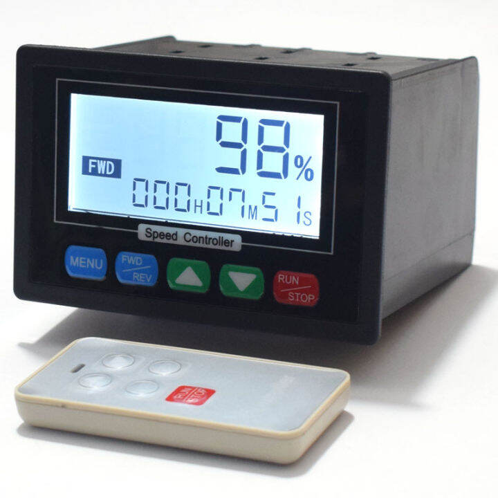 Remote Control Smart Digital Display 0~100% Adjustable 50A PWM DC Motor ...