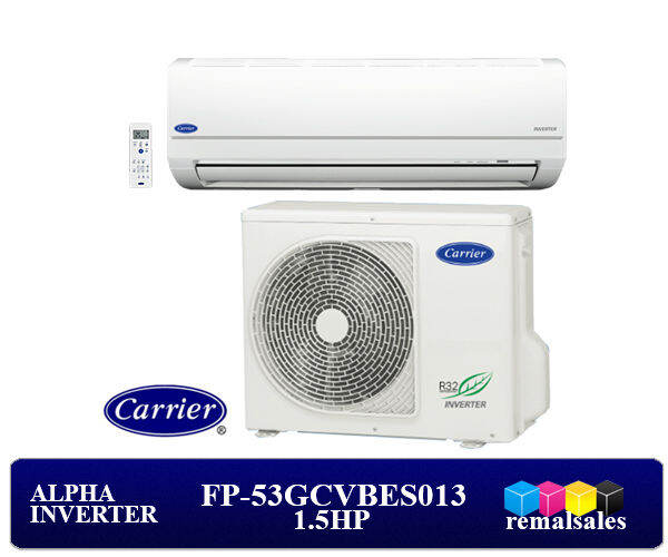 CARRIER FP-53GCVBE013 1.5HP Alpha Inverter Wall Type Aircon | Lazada PH