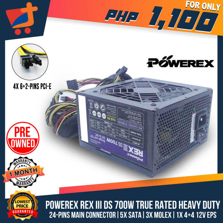 Power Rex III DS 700Watts True Rated Heavy Duty Power Supply | We Also ...