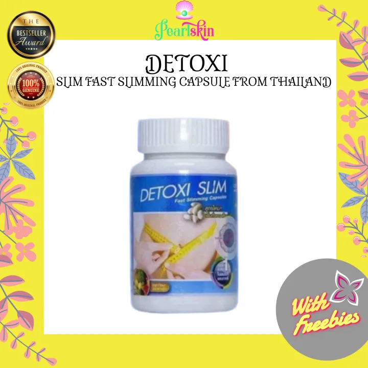 PEARL SKIN ORIGINAL 90% DETOXI SLIM FAST SLIMMING CAPSULE FROM THAILAND ...