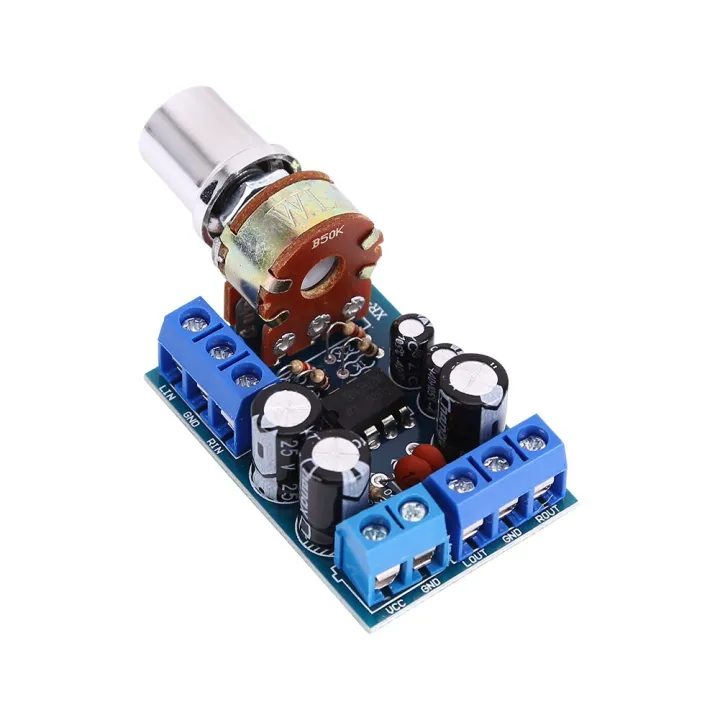 Audio Speakers TDA2822M Digital Amplifier Stereo Board Audio Power ...