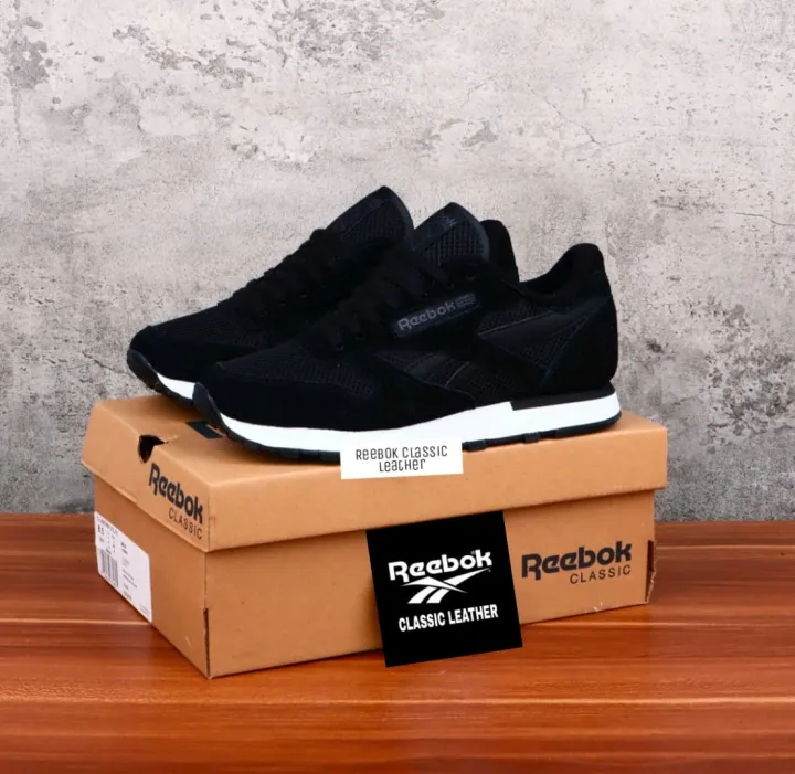 SEPATU RBK CLASSIC LEATHEER HIGH QUALITY - SEPATU GAYA PRIA DAN WANITA ...