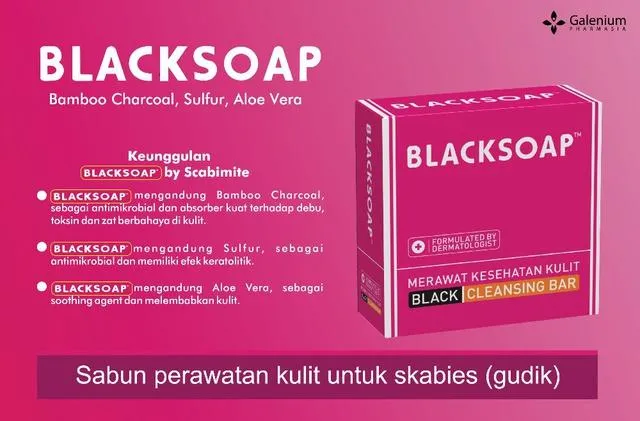 Scabimite BLACKSOAP Scabimtie - Sabun Mandi Pendamping Scabimite untuk ...