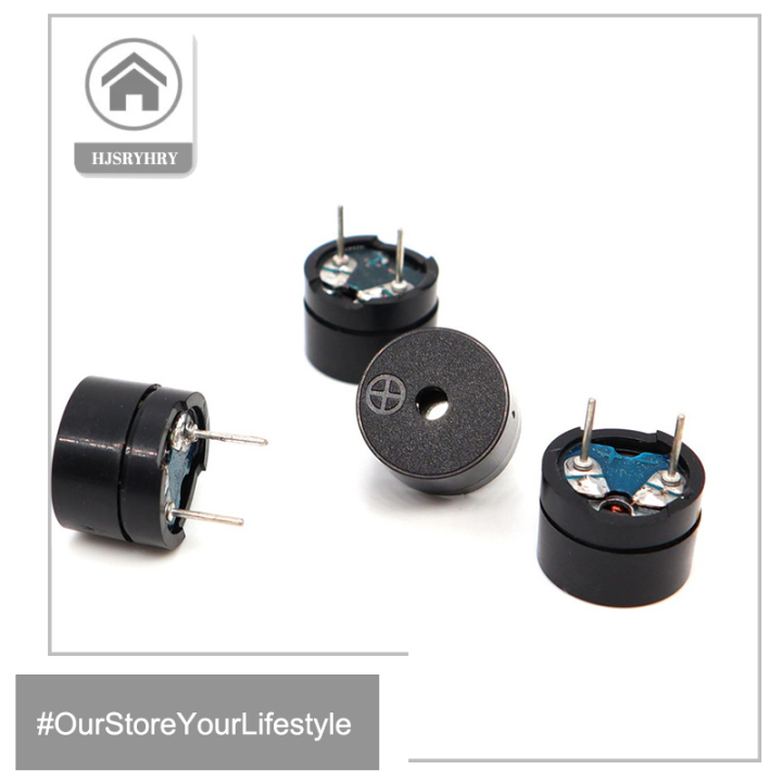 HITN 10PCS High Quality 12*8.5MM Passive Split Buzzer 1.5V 3V AC 16 Ohm ...