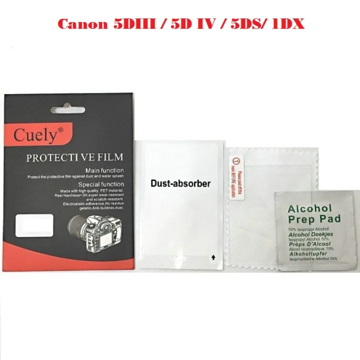 Miếng dán cường lực màn hình LCD cho máy ảnh Canon 5DIII, 5D IV, 5DS ...
