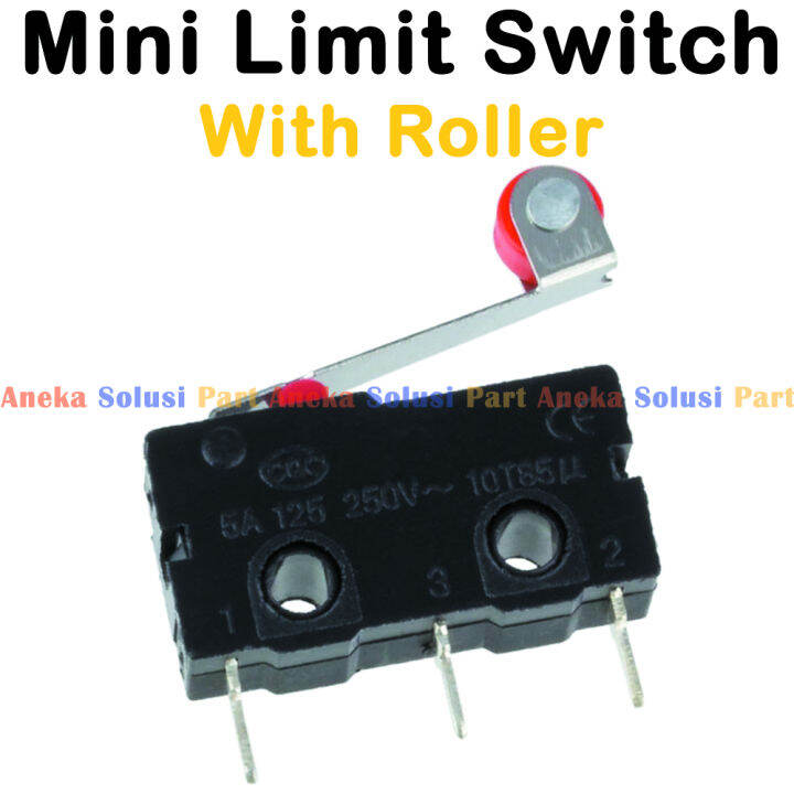 5 Pcs Mini Limit Switch With Roller Roda Saklar Pembatas Micro Switch SPDT | Lazada Indonesia
