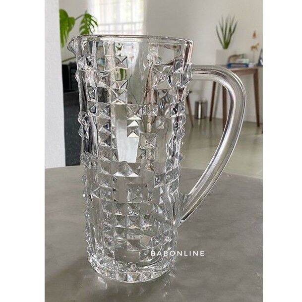 1litre Crystal Glass Pitcher (babasagin) (makapal) | Lazada PH
