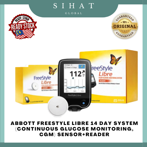 ABBOTT FreeStyle Libre 14 Day System (Continuous Glucose Monitoring ...