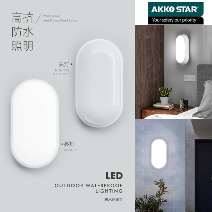 LED Bulkhead Wall Lamp | IP65 Weatherproof Light | Outdoor Waterproof ...