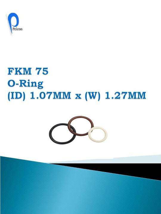 FKM 75 O-Ring (ID) 1.07mm x (W) 1.27mm | Lazada