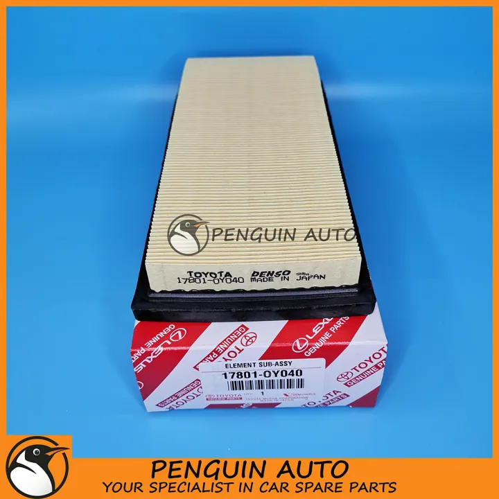 TOYOTA VIOS NCP150 NSP150 AVANZA F653 RUSH F800 AIR FILTER OEM 17801 ...