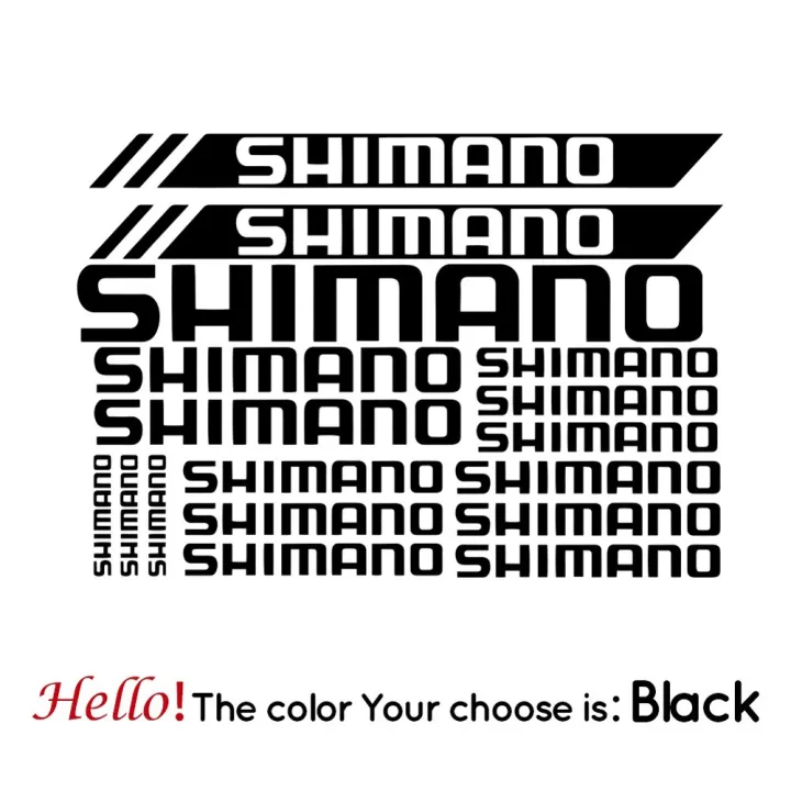 SHIMANO Bike Specialized Vinyl Decal DIY Stickers MTB Cycling Frame ...