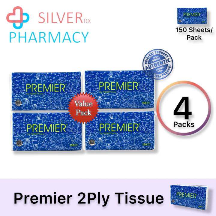 Premier Tissue Soft Pack 2 Ply 150 Sheets | Lazada
