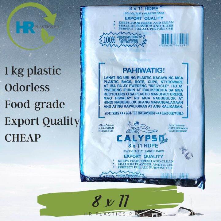 CALYPSO 8x11, 10x14, 12x18 Plastic Labo 100pcs per Pack for 1-3 kg ...