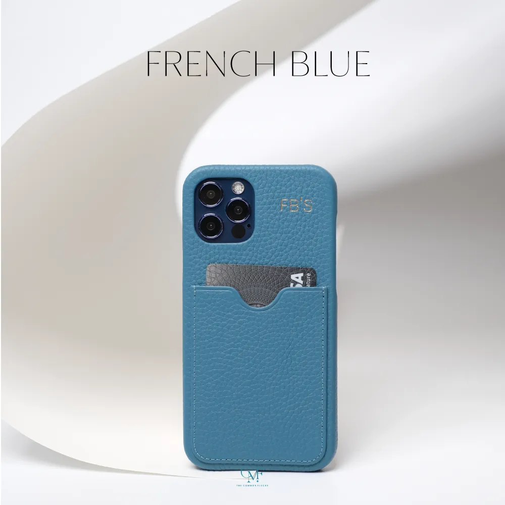French Blue Card Slot Phone Case Iphone X/XS One | Thisshop