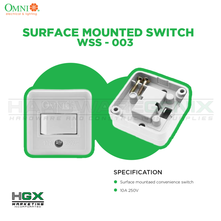 OMNI Mounted Convenience Switch (WSS-003) | Lazada PH