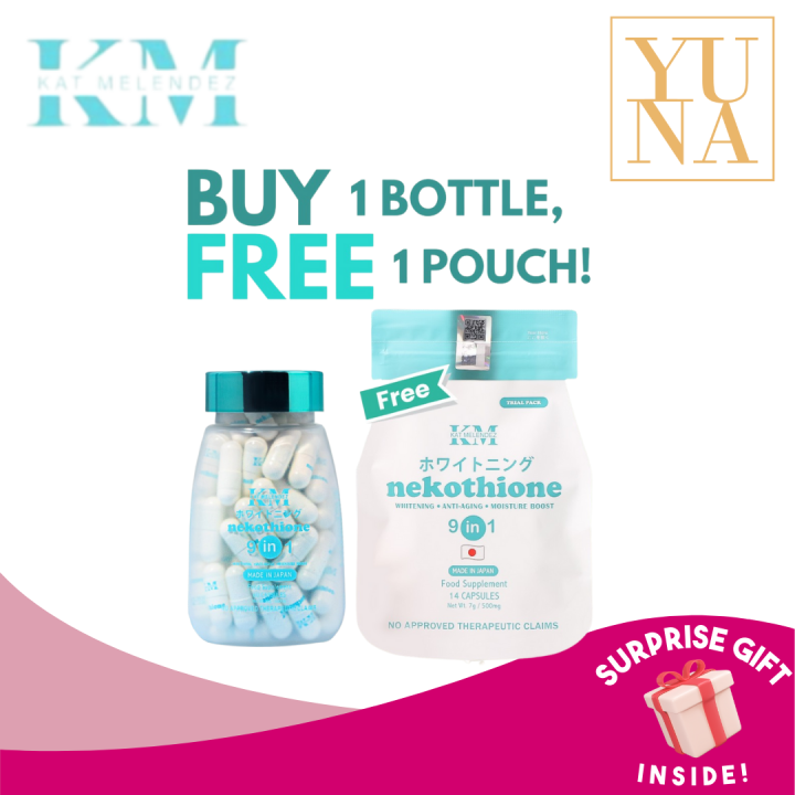 B1T1 Nekothione 9in1 Capsule by Kath: The Original Whitening 9-in-1 ...
