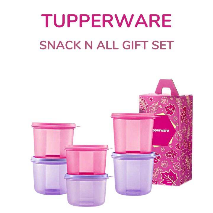 Tupperware รุ่น Snack N All Gift Set | Lazada.co.th