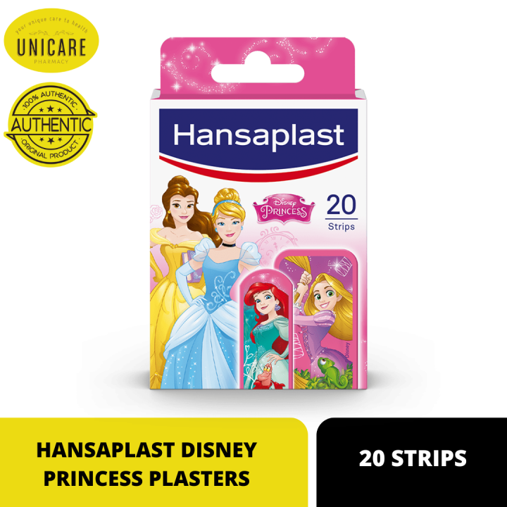 HANSAPLAST DISNEY PRINCESS PLASTERS 20 STRIPS | Lazada