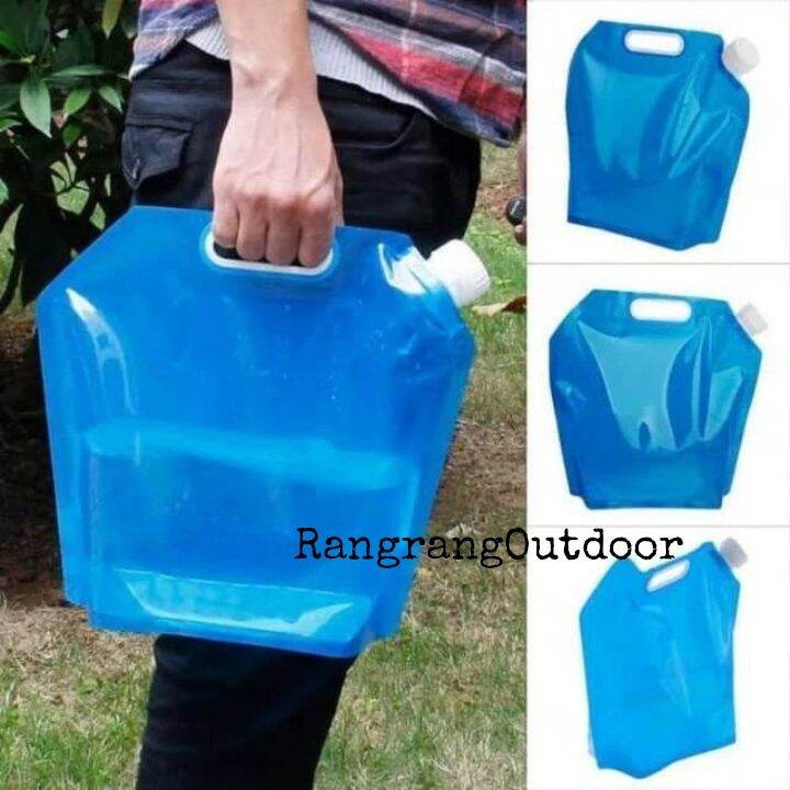 Water tank - jerigen lipat - portable water 10 liter | Lazada Indonesia