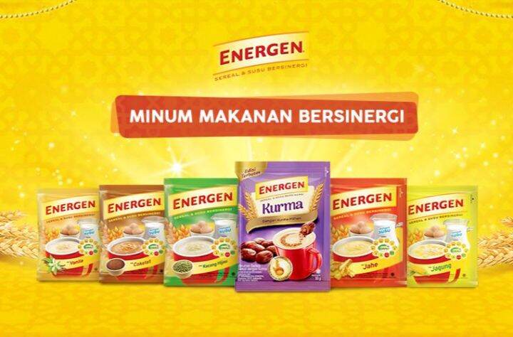 Energen Sereal All Varian 1 Renteng isi 10 Sachet | Lazada Indonesia