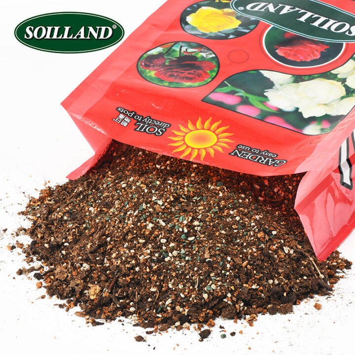 Japanese rose soil special nutrient soil particles indoor potted roses ...