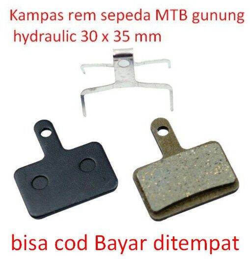 Kampas rem sepeda MTB gunung hydraulic 30 x 35 mm | Lazada Indonesia