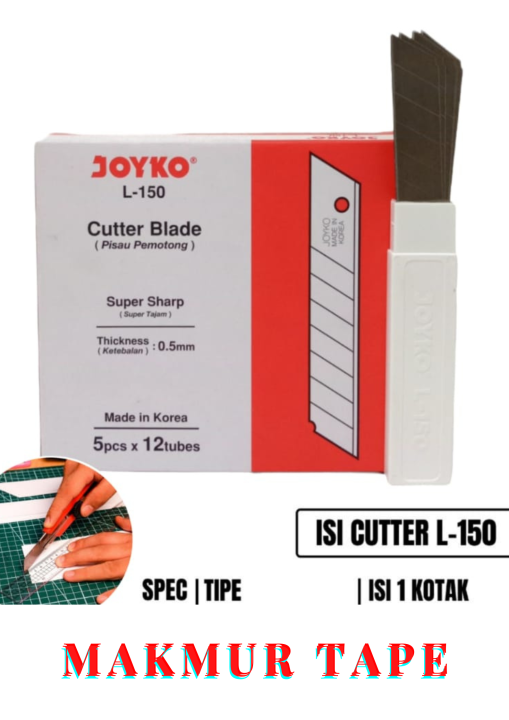 ISI CUTTER JOYKO L-150 #PER PACK# | Lazada Indonesia