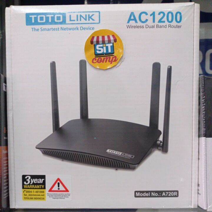 TOTOLINK A720R AC1200 Wireless Dual Band Router | Lazada Indonesia